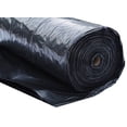 RolyPoly, Plastic Poly Sheeting, 6 Mil Black, 20 ft x 100 ft - Walmart.com