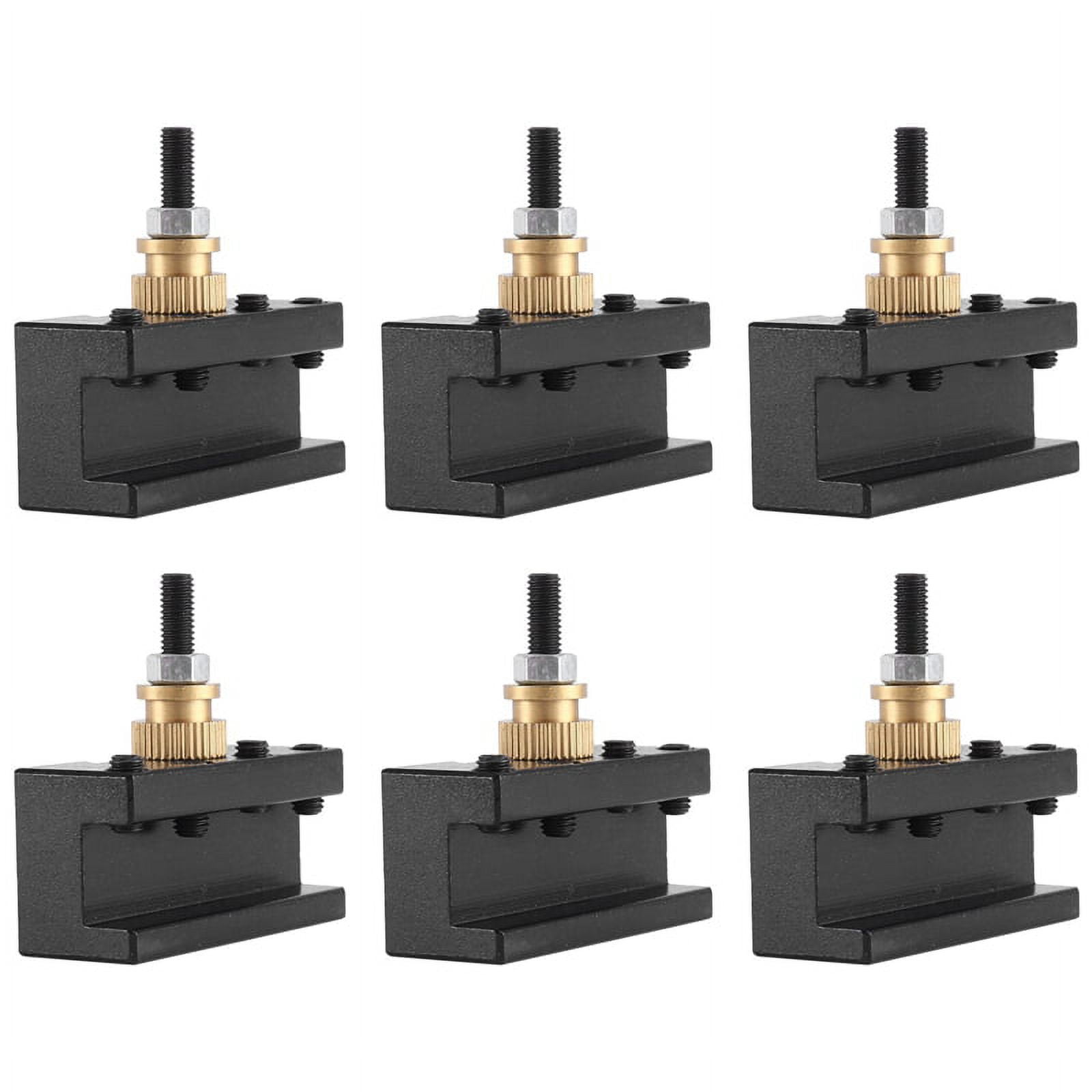 6 * Mini Lathe 1/4 inch -1/2 inch Turning Tool Post Holder-black ...