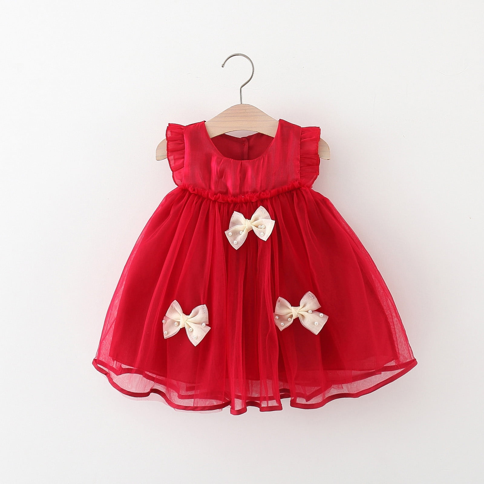 6 Months-3 Years Baby Girl Dress Girls Tulle Butterfly Dresses Toddler ...