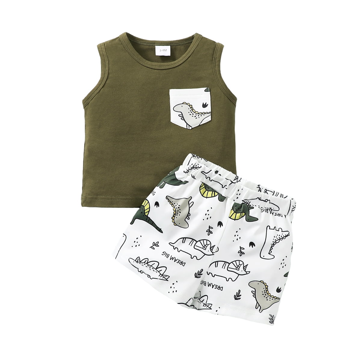 6 Months Baby Boys Clothes 9 Months Boys 2PCS Summer Outfit Set Infant ...