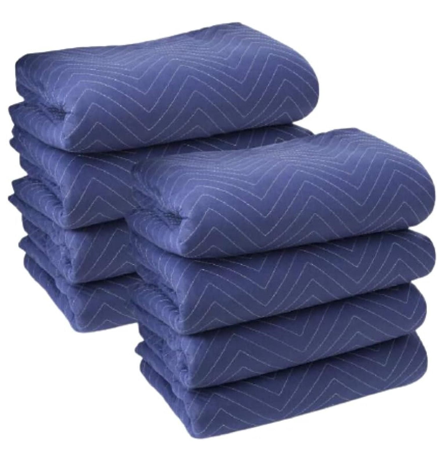 6 Moving & Packing Blankets 80" x 72" (55 lb/dz Weight) - Quilted ...