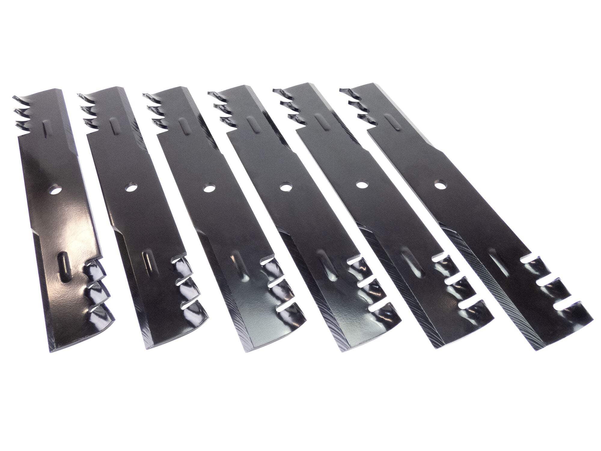 (6) Mulching Blades for Dixie Chopper 60" 3360, 3372, 2550, 2750, 30227 ...