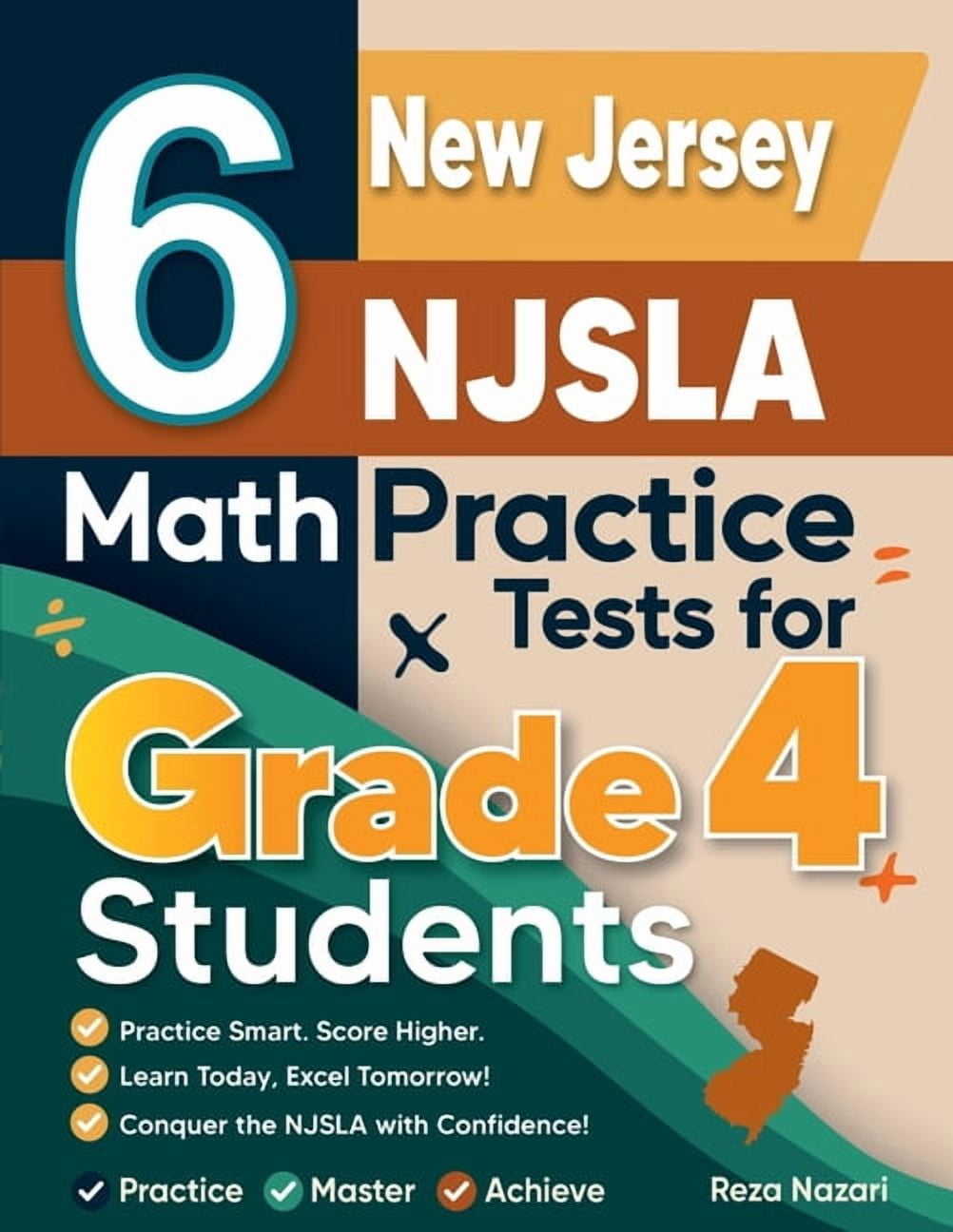 6 New Jersey NJSLA Grade 4 Math Practice Tests: A Complete Guide to ...