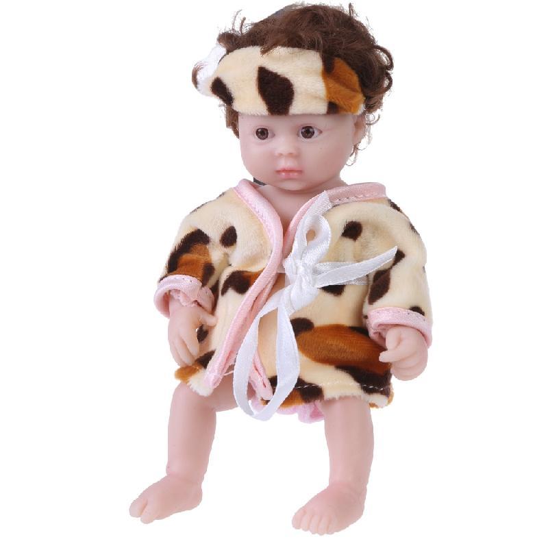 6’’ Nurturing Doll Reborns Toy FullBody Silicone Girl Doll Parenting ...