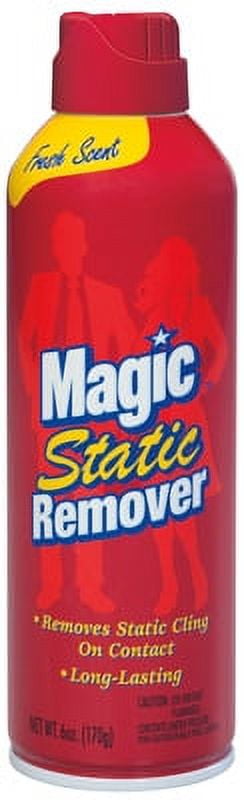 6 OZ Magic Static Remover Spray Instantly Eliminates Static Electricit ...