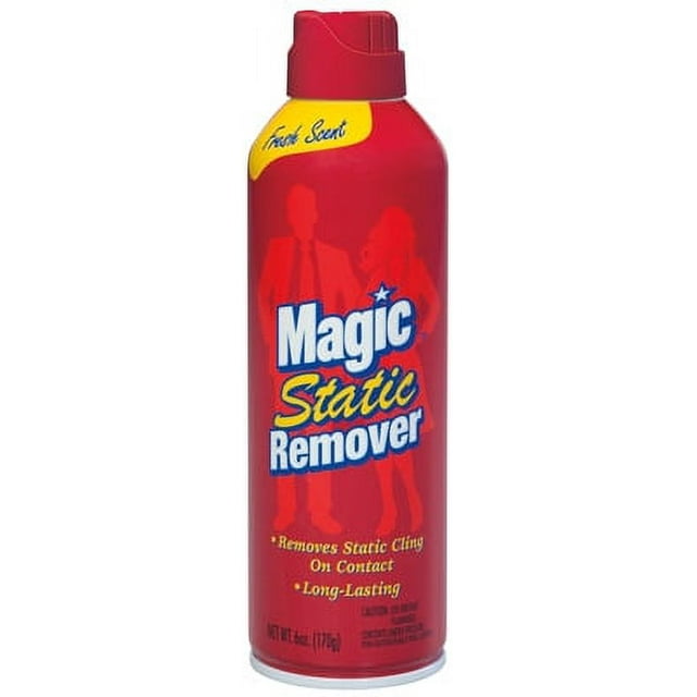 6 OZ Magic Static Remover Spray Instantly Eliminates Static Electricit ...