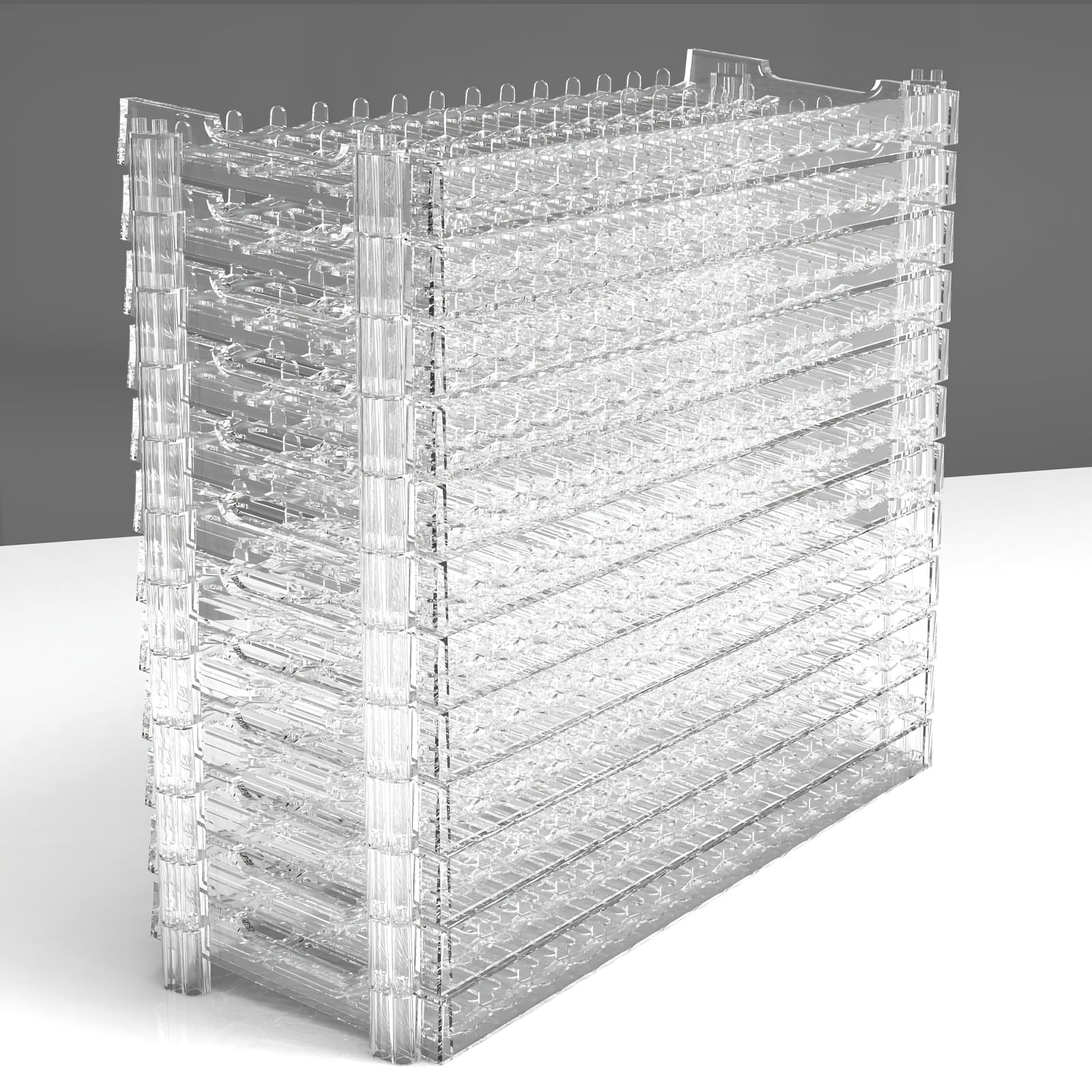 6 Or 12 Layers Pen Holder Display Storage Pencil Rack for Marker Pens ...