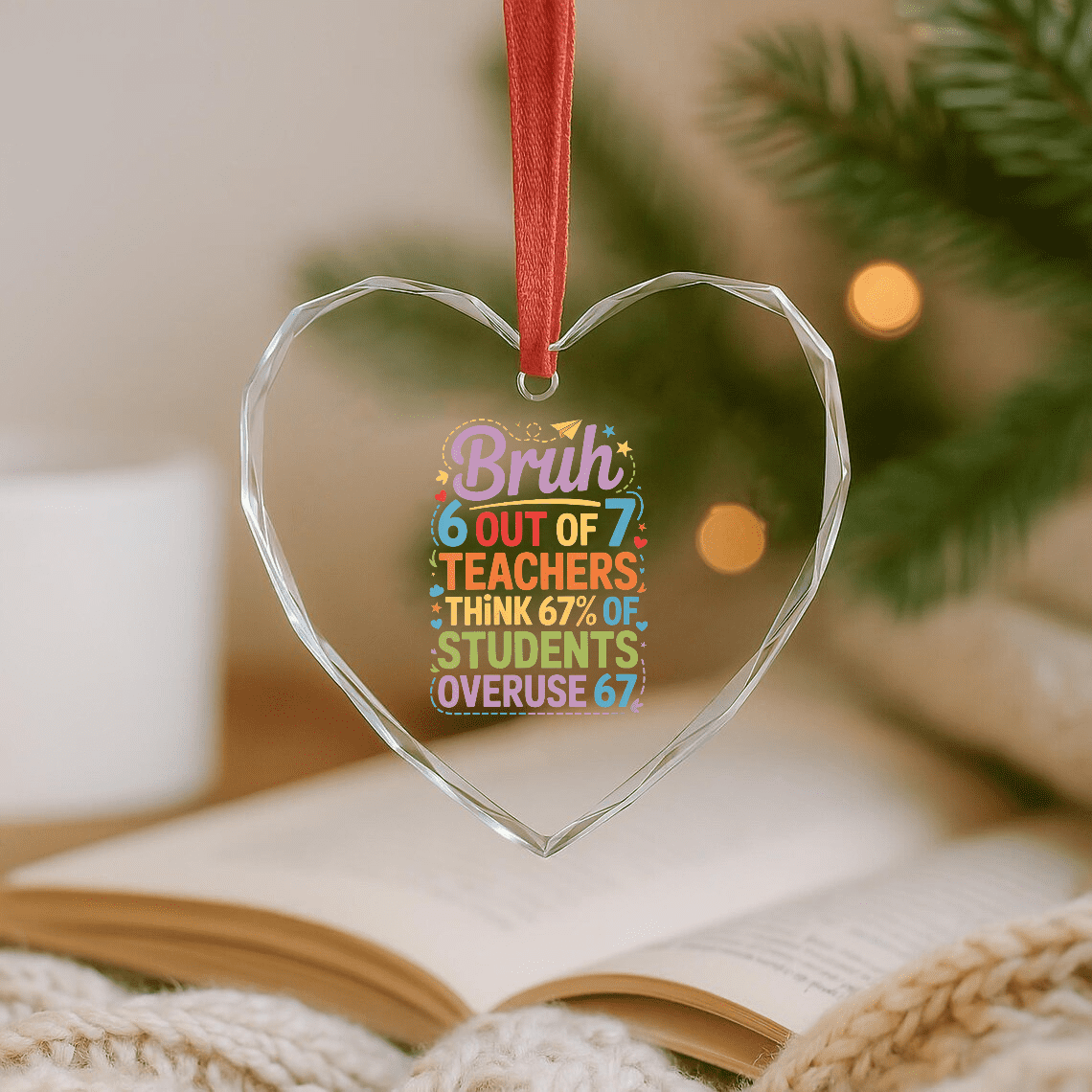 6 Out Of 7 Teachers Think 67 Of Students Overuse 67 Ornament Home ...