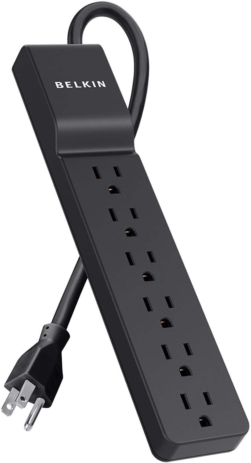 6-Outlet Home And Office Surge Protector With Essential Power ...