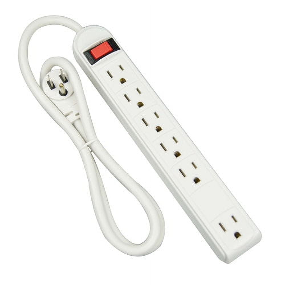 6-Outlet Power Strip - Walmart.com