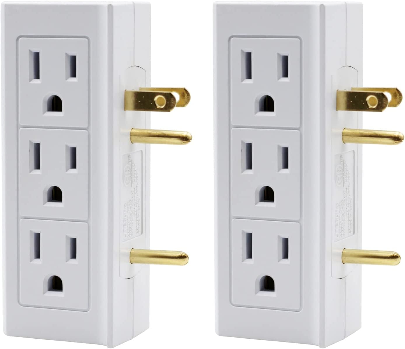 Projectpak 6 Outlet Vertical Extender - Electrical Multi Expansion ...