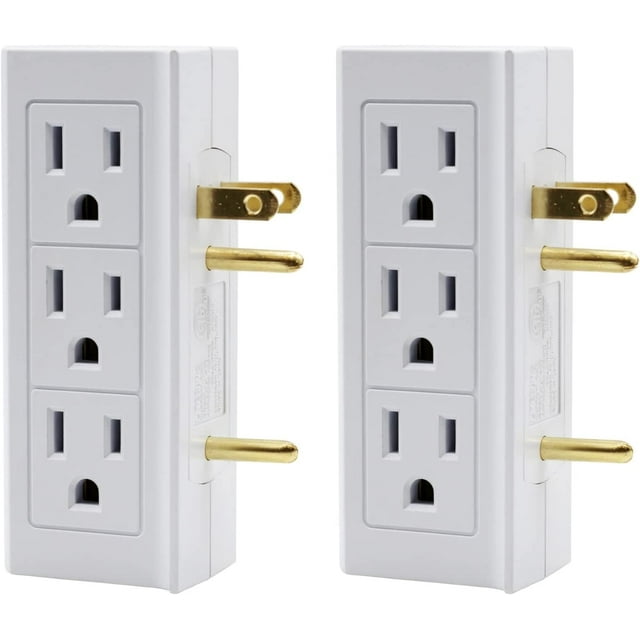 Projectpak 6 Outlet Vertical Extender - Electrical Multi Expansion ...