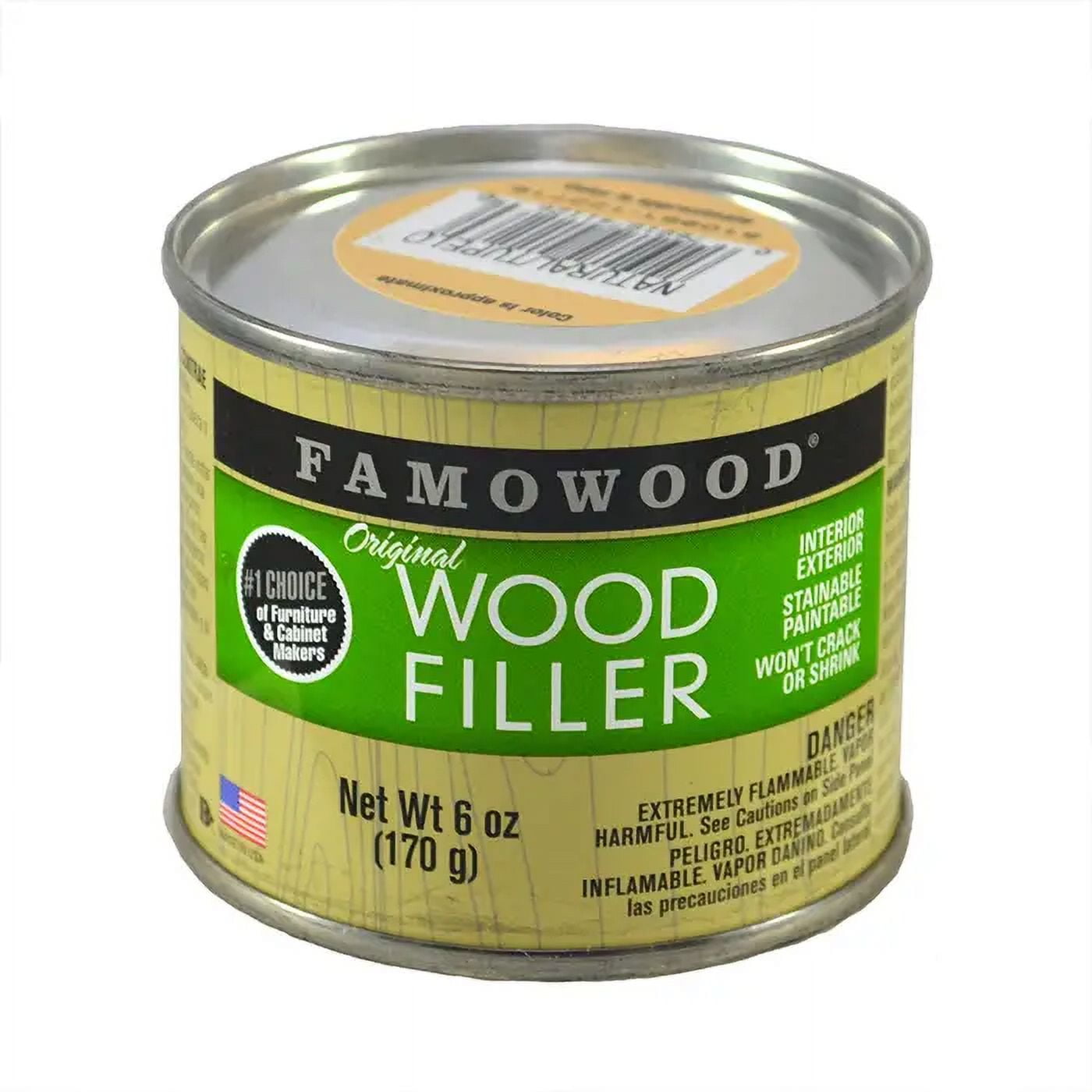 6 Oz Eclectic Products 36141126 Natural Famowood Solvent Based Original ...