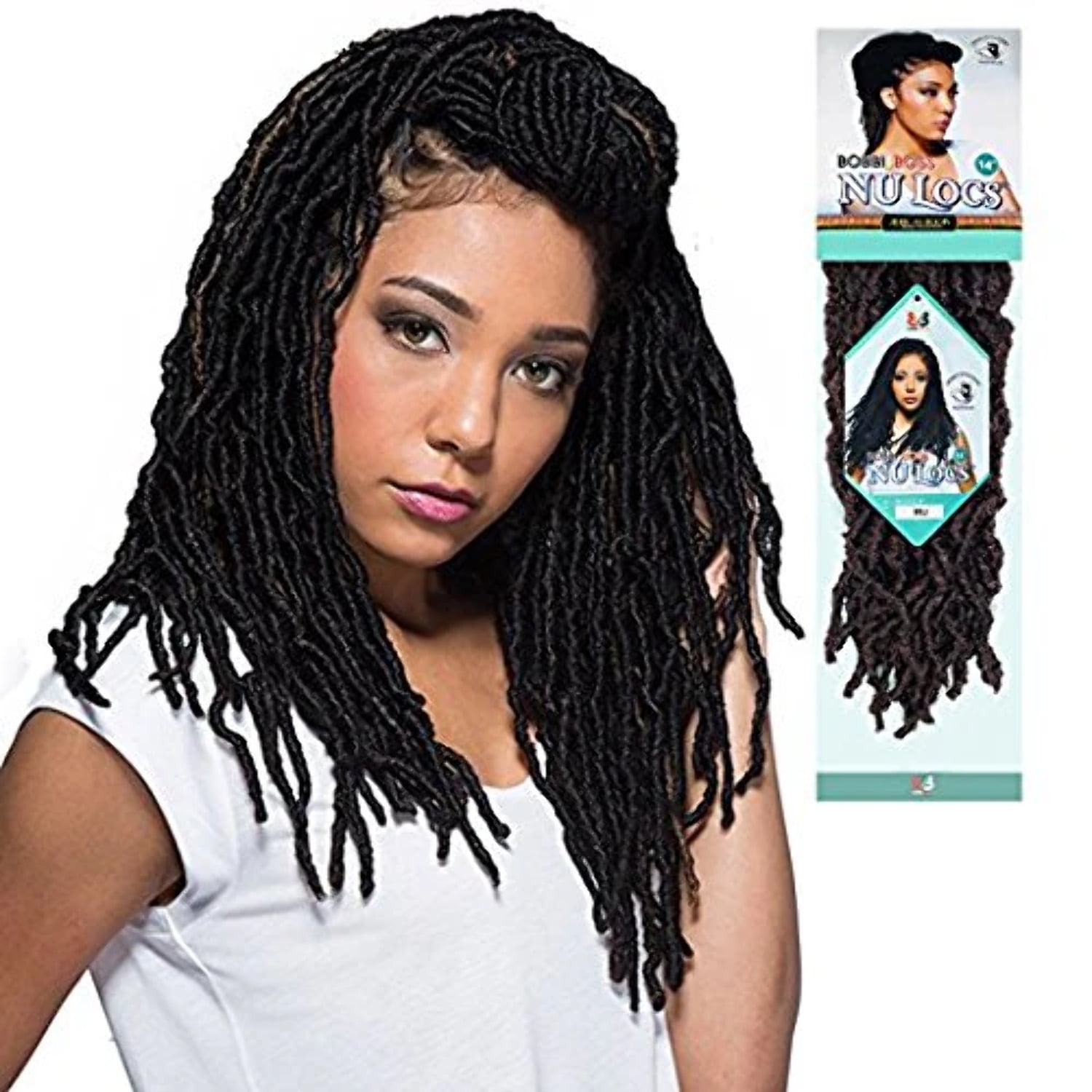 (6-PACK) Bobbi Boss Synthetic Hair Crochet Braids African Roots Braid ...