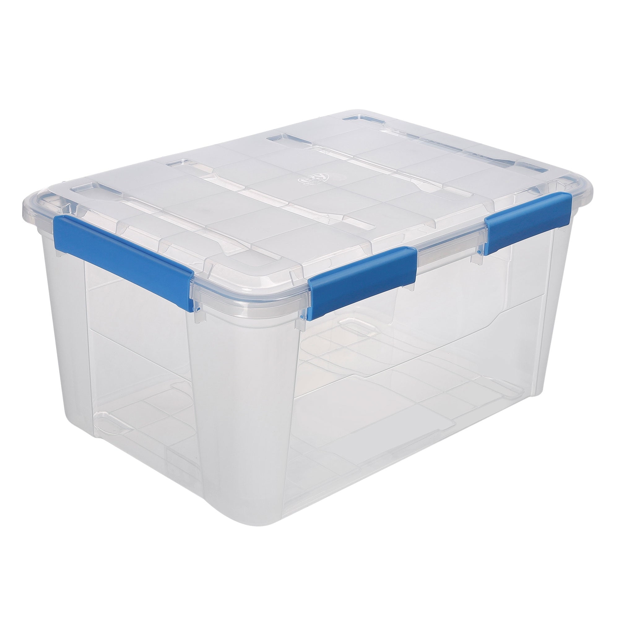 6 PACK - EZY STORAGE WATERPROOF 19.8Gal/79.3Qt/75L STORAGE BOX IP67 ...