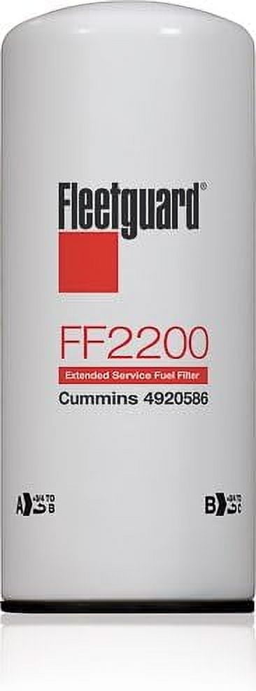 6/PACK FLEETGUARD FUEL FILTER FF2200 - Walmart.com