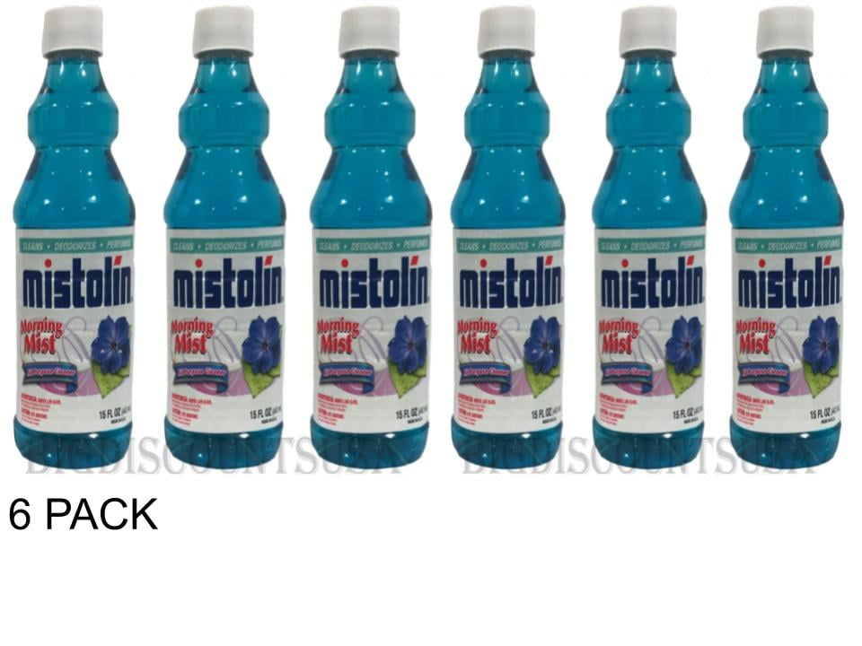 6 PACK - Mistolin General All Purpose Cleaning Solution Kit Morning ...