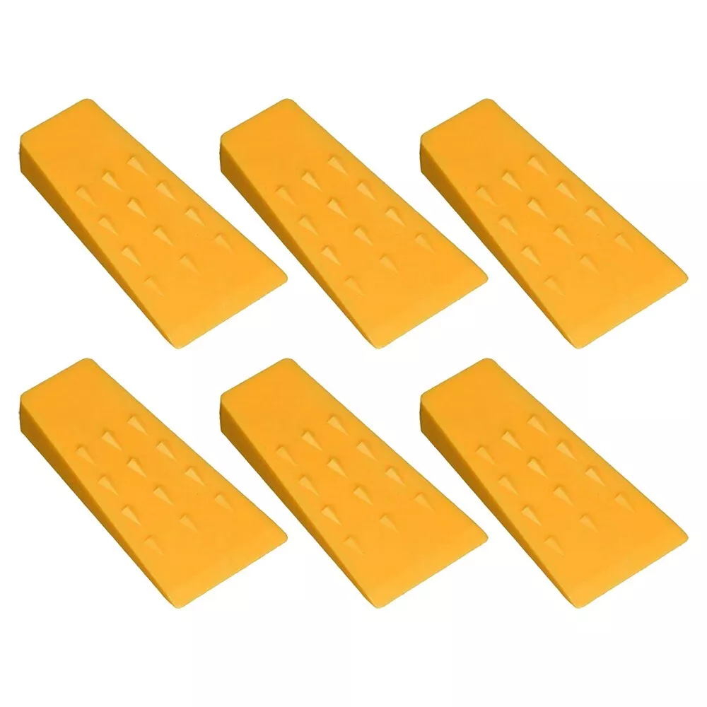 6 PACK OF 5.5" TREE WEDGE ABS LOGGING BUCKING FALLING FELLING WEDGE ...