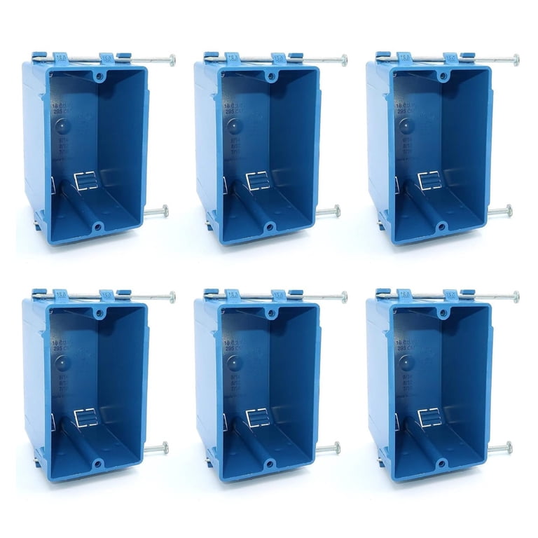 Perimeter Wall Outlet Box Malibu P1GADJ V Non Metallic One Gang