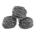 [6 PACK] Stainless Steel Sponges, Steel Wool Scrubber, Scrubbing ...
