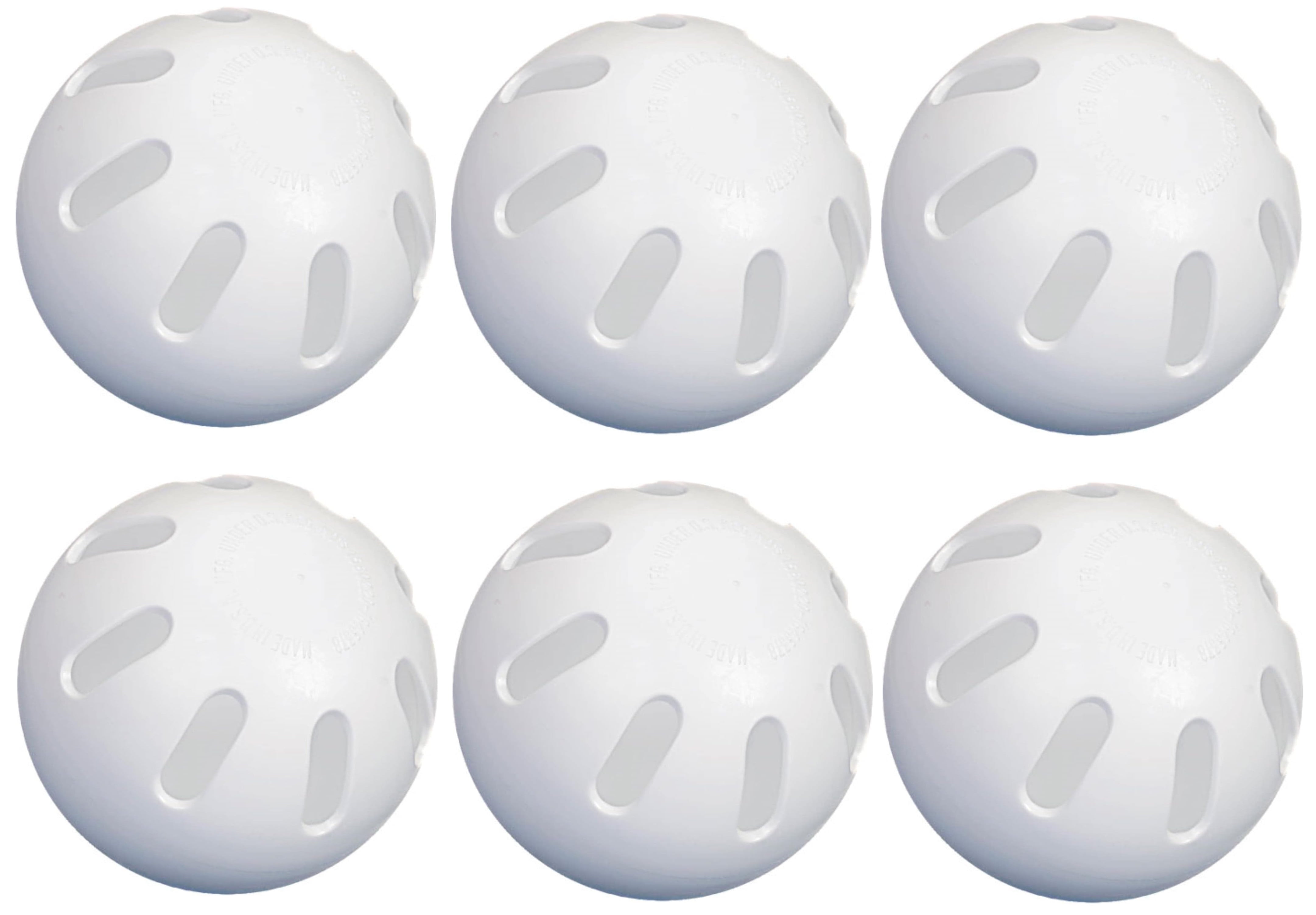 6-PACK - Wiffle Ball - Plastic Baseball - Individually Boxed - Walmart.com