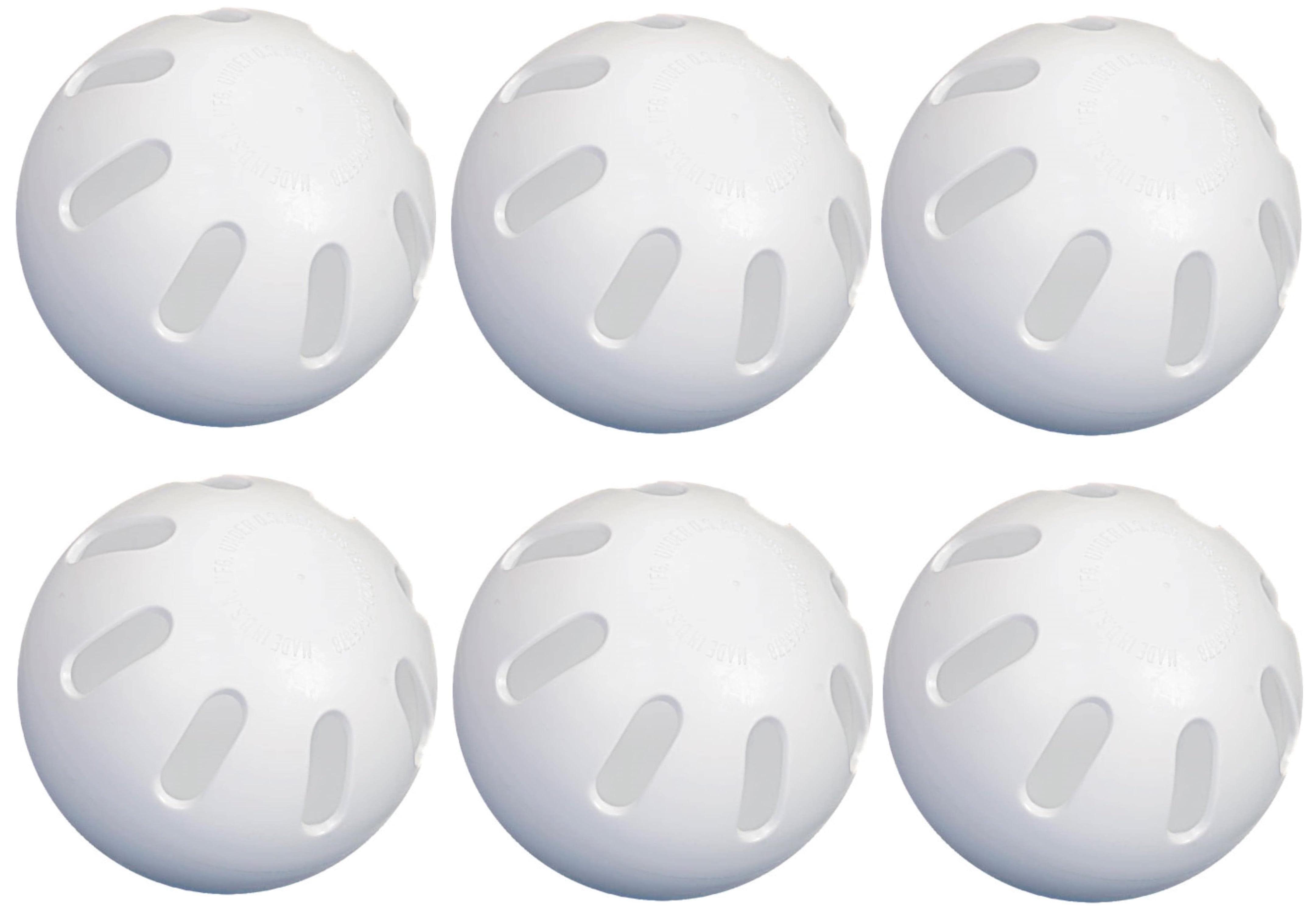 6-PACK - Wiffle Ball - Plastic Baseball - Individually Boxed - Walmart.com