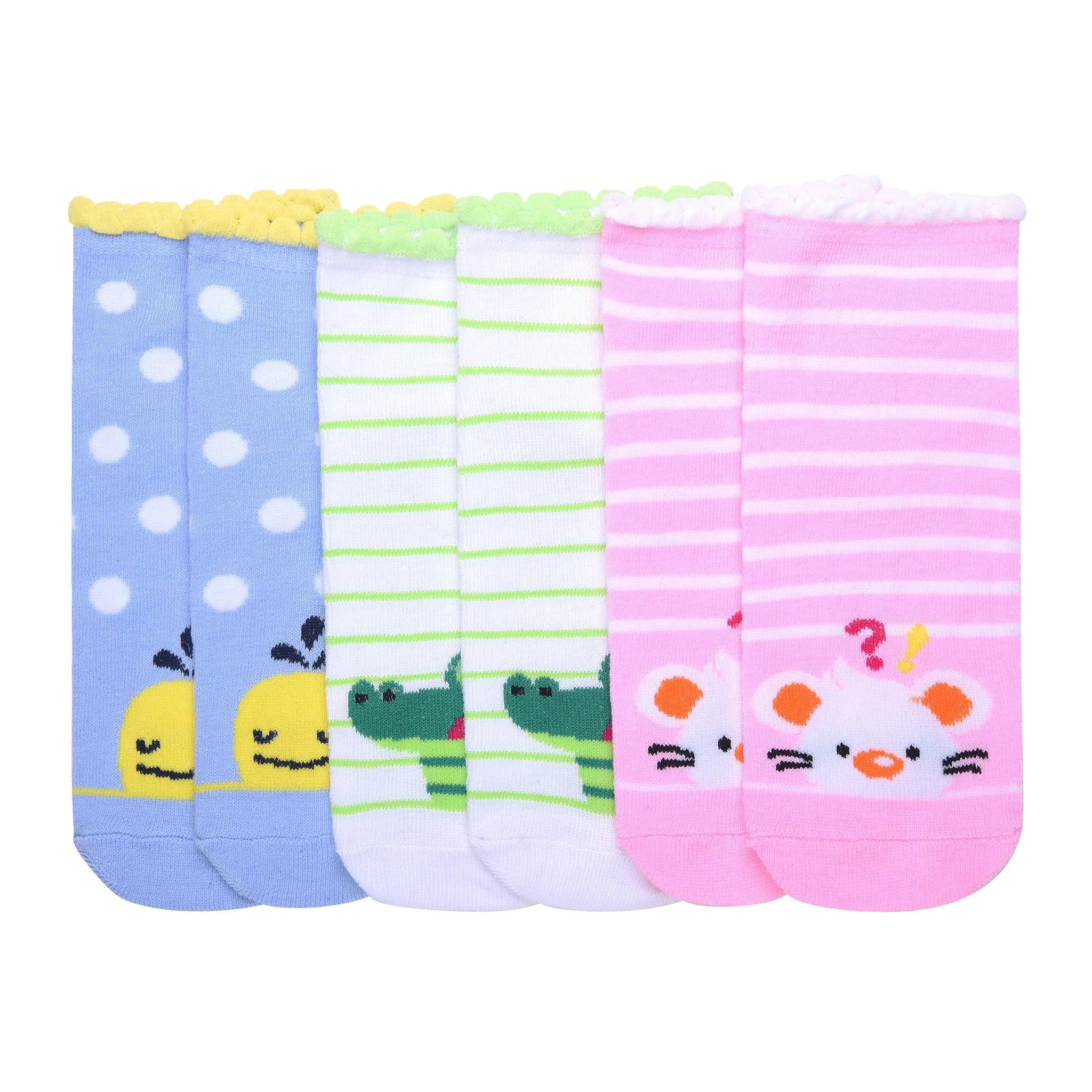 6-PACK Women's Comfort Low Cut Socks, Spandex Socks, SCANI, 6-8 ...