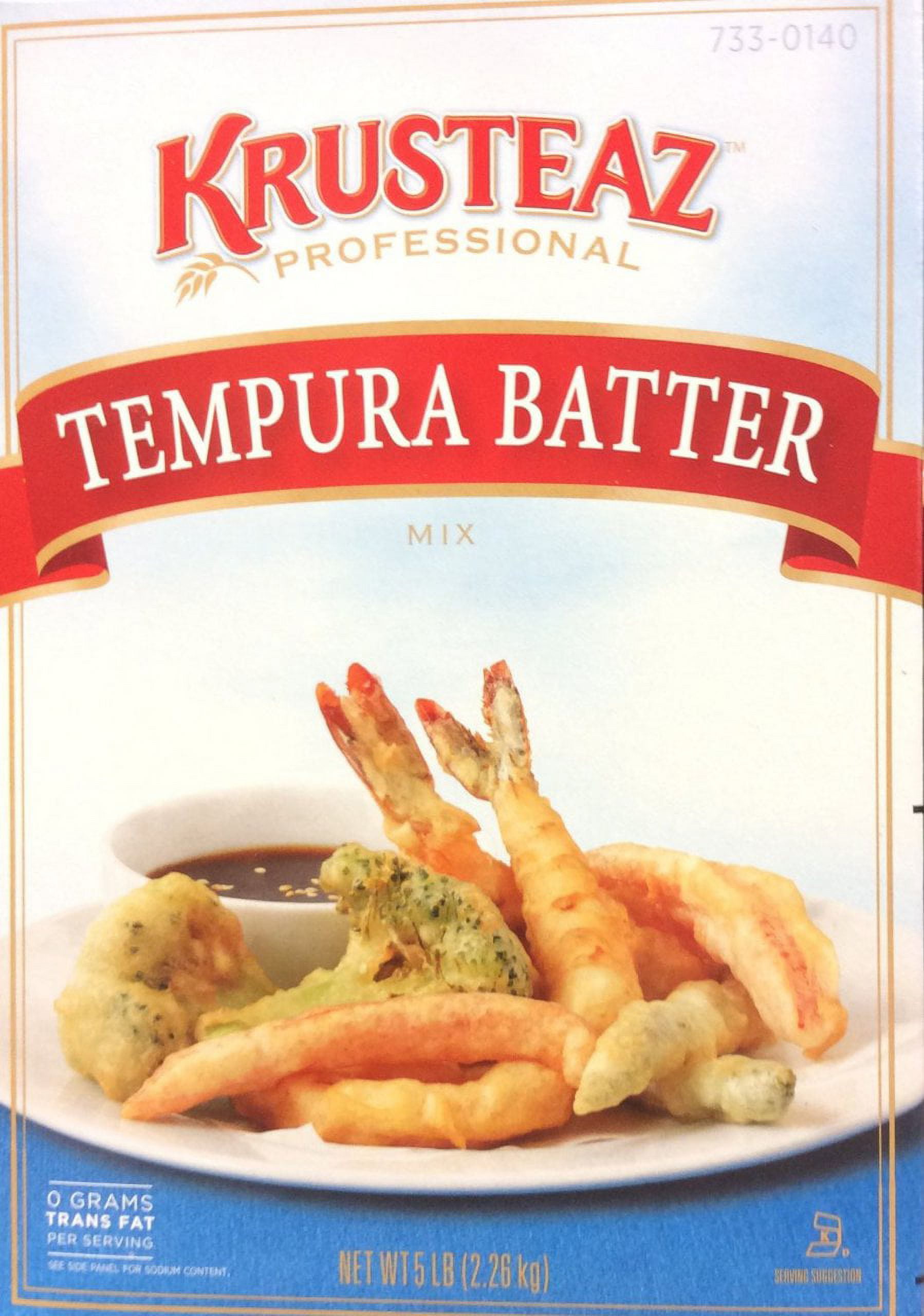 6 PACKS : 5 Pound Krusteaz Tempura Batter Mix Just Add Water No MSG ...