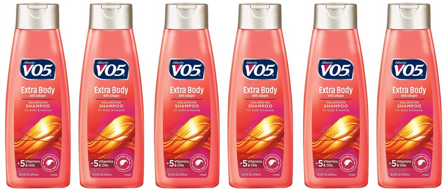 6 PACKS : Alberto VO5 Extra Body Volumizing Shampoo Unisex, 12.5 Ounce ...