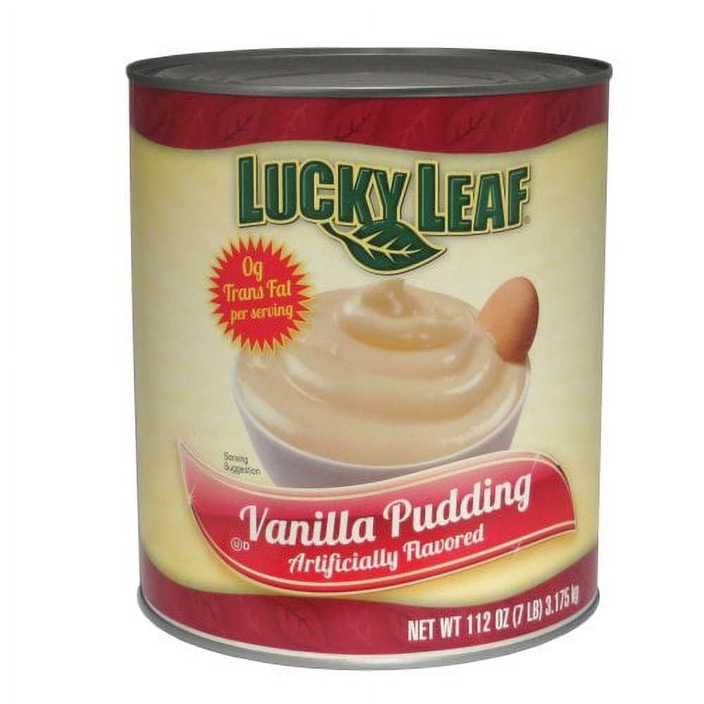 Knouse Foods Lucky Leaf Vanilla Pudding, Ready-to-use, Trans Fat Free ...