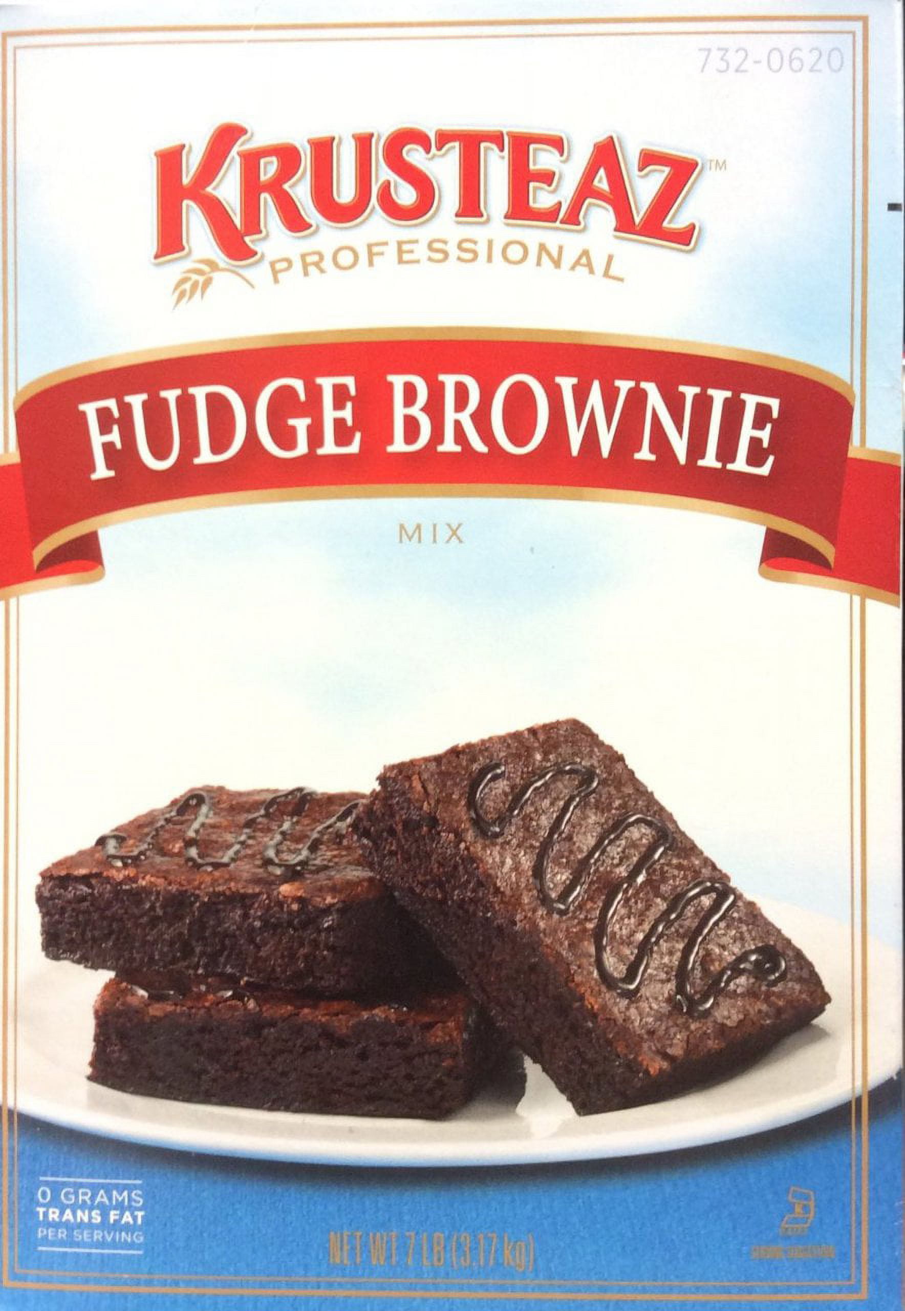 6 PACKS : Krusteaz FUDGE BROWNIE Mix 7lb. - Walmart.com