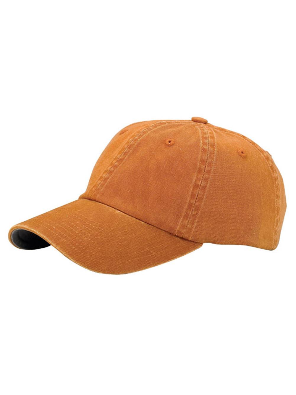 6 PANEL WASHED TWILL CAP - Mustard - Walmart.com