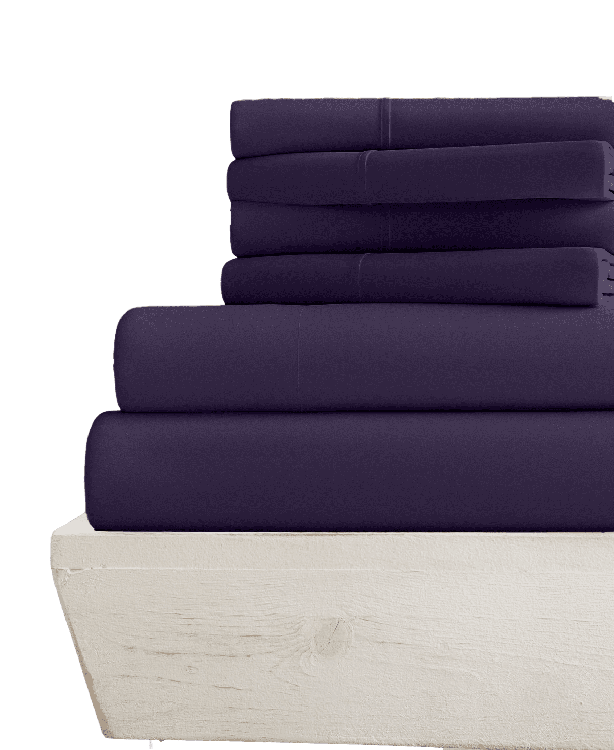 6-PC California King Giza Sheets - (Extra Pillowcases, Fitted Sheet ...