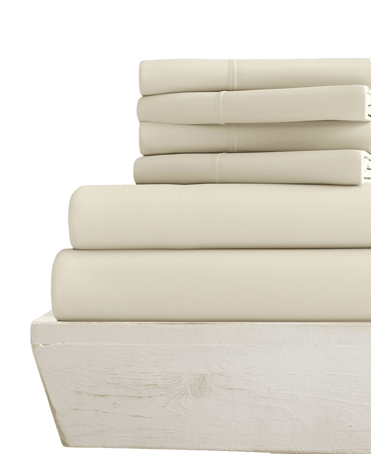 6-PC Full Giza Sheets - (Extra Pillowcases, Fitted Sheet & Flat Sheet ...