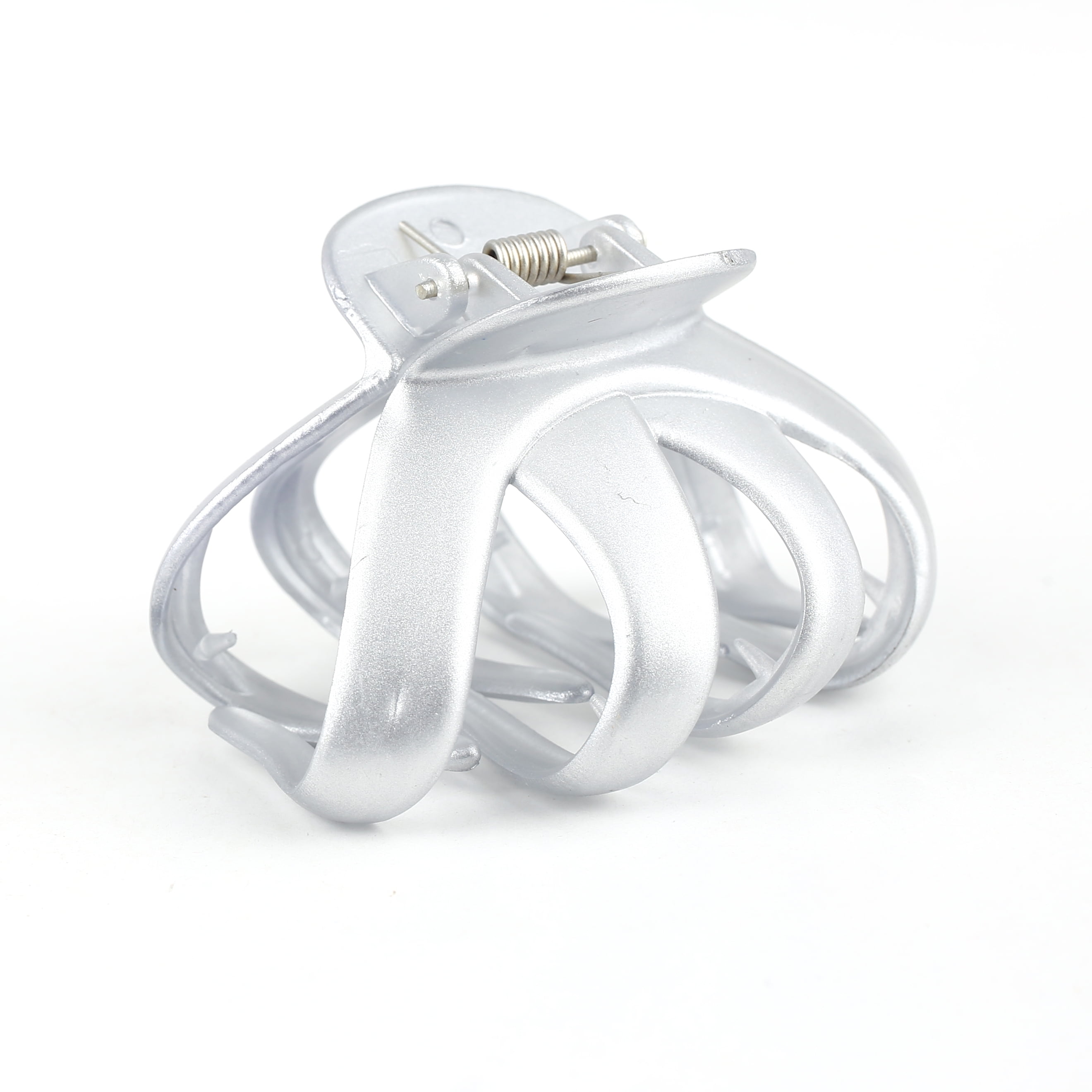 6 PC Silver Color Hair Claw Clip: The Ultimate in Hair Styling! Clips ...