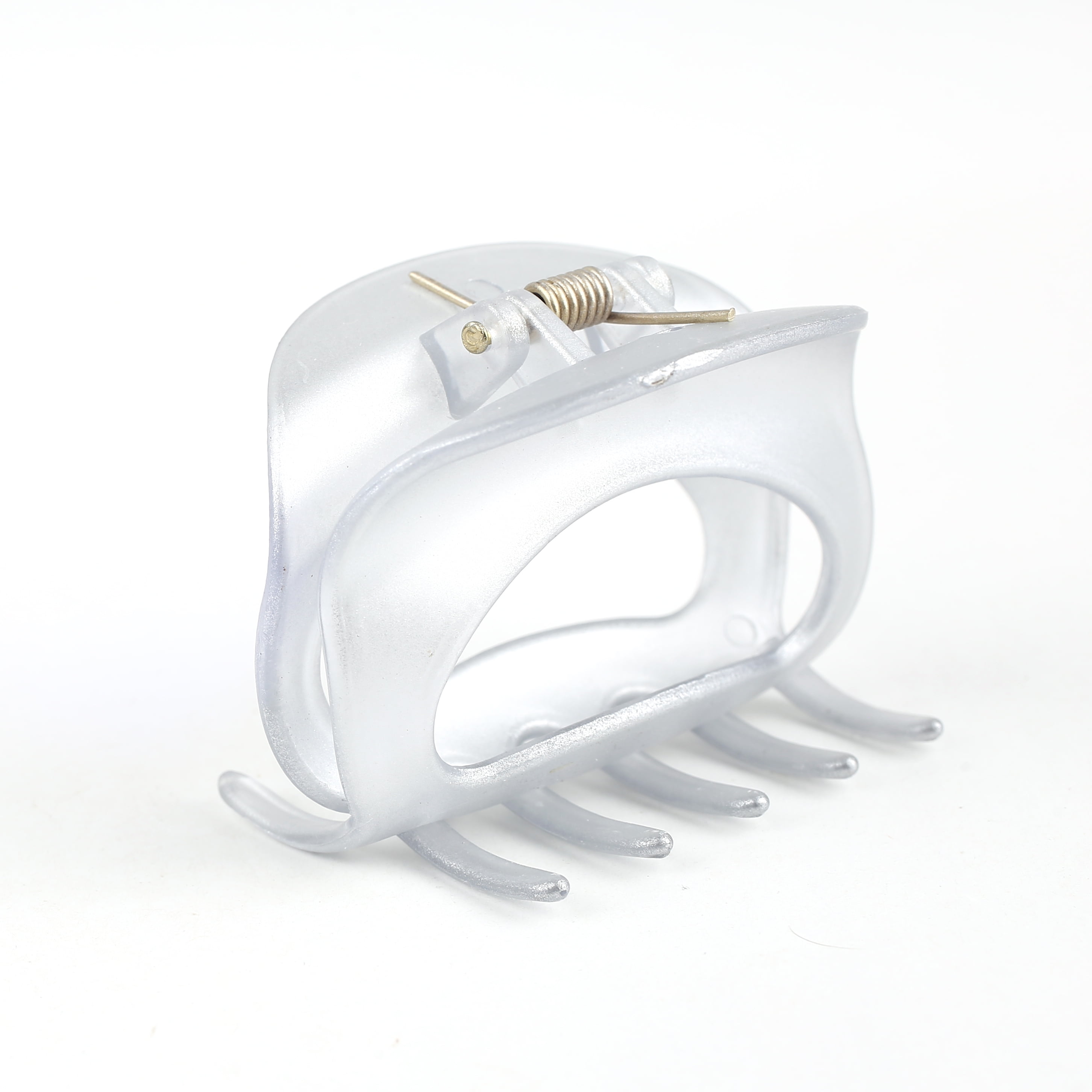 6 PC Silver Color Medium Claw Clip : the Ultimate in Hair Styling ...