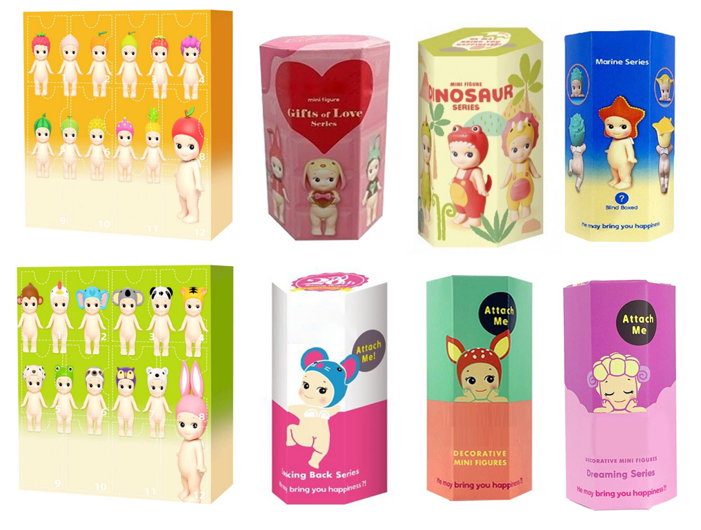 6 PC Sonny Angel Sweet Home Series Keychains 3.15 Inch Action Figures ...