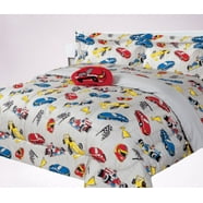 Disney Cars Tune Up 4-Piece Twin Bed in a Bag, 100% Microfiber Kids ...