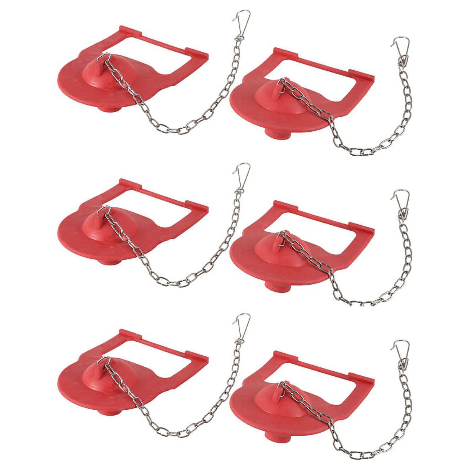 6 PCS 2 Inch Toilet Flapper for -Fin Replacement Kit, Replace Part ...