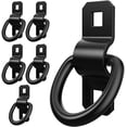 6 PCS 3/8" Heavy Duty D Rings Tie Down Anchors for Trailer Truck Cargo ...