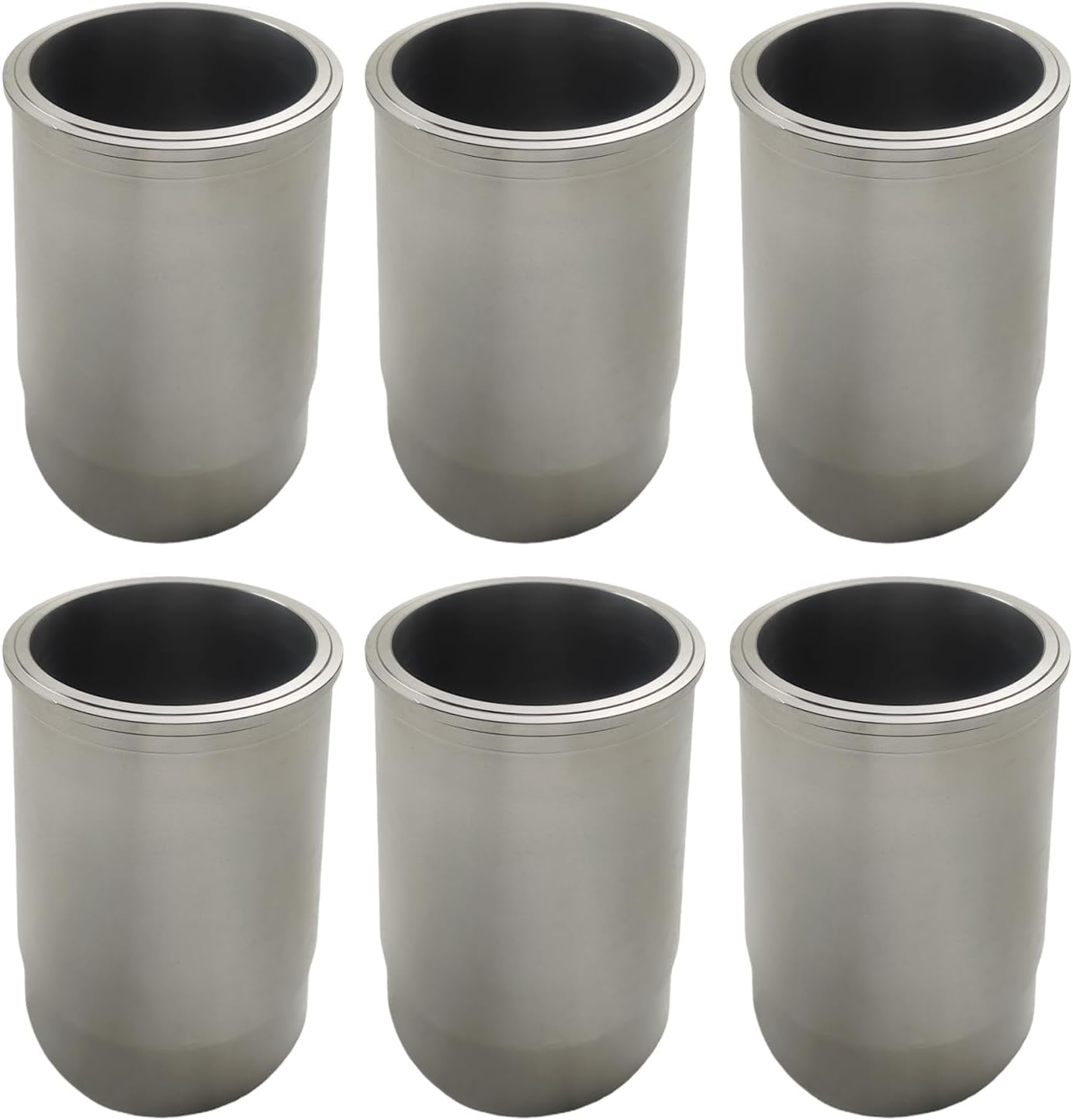6 PCS 6068 Cylinder liner For John Deere 4045 6068 Engine 6068D 6068T ...