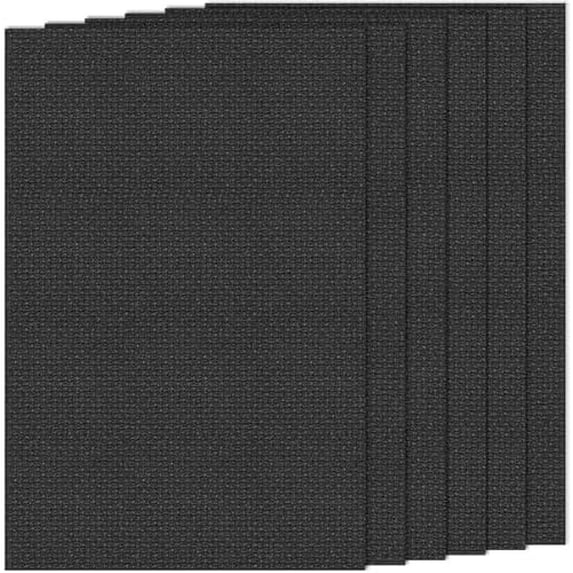 6 PCS Cross Stitch Aida Fabric 14 Count, 18 by 12 Inch, Classic Reserve ...