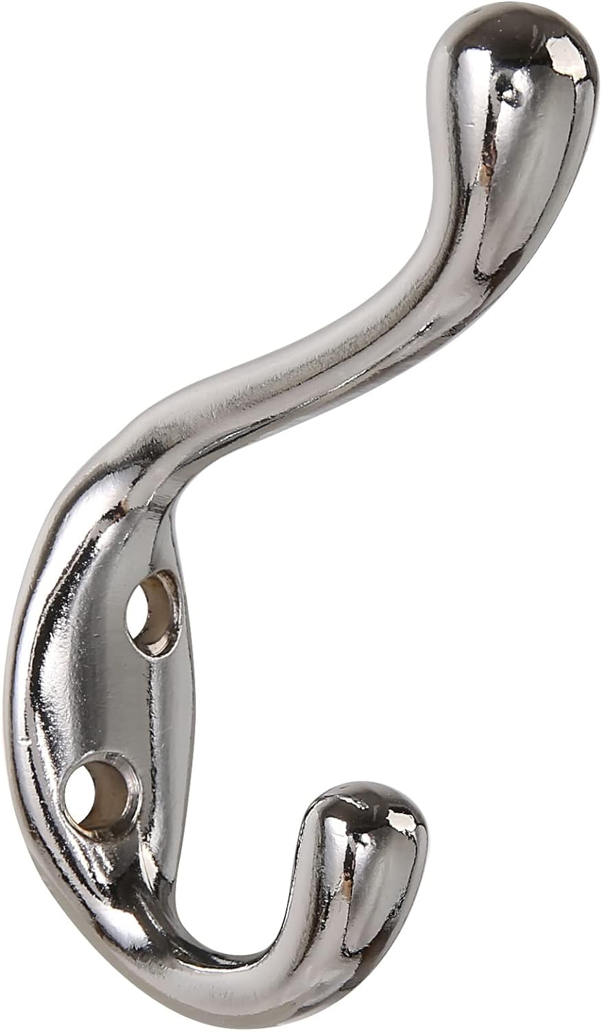 6 PCS Double Prong Robe Hook, Dual Coat Hooks Antique Wall Mounted ...