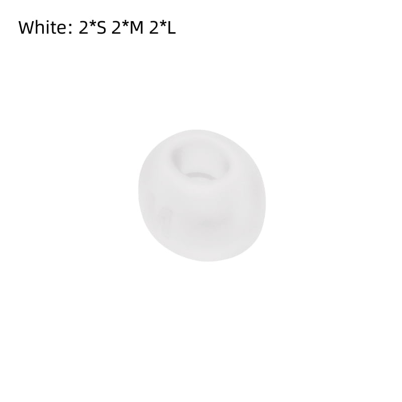 6 PCS Ear Tips Buds Eartip For JBL TUNE BUDS Earbud Covers，Silicone ...