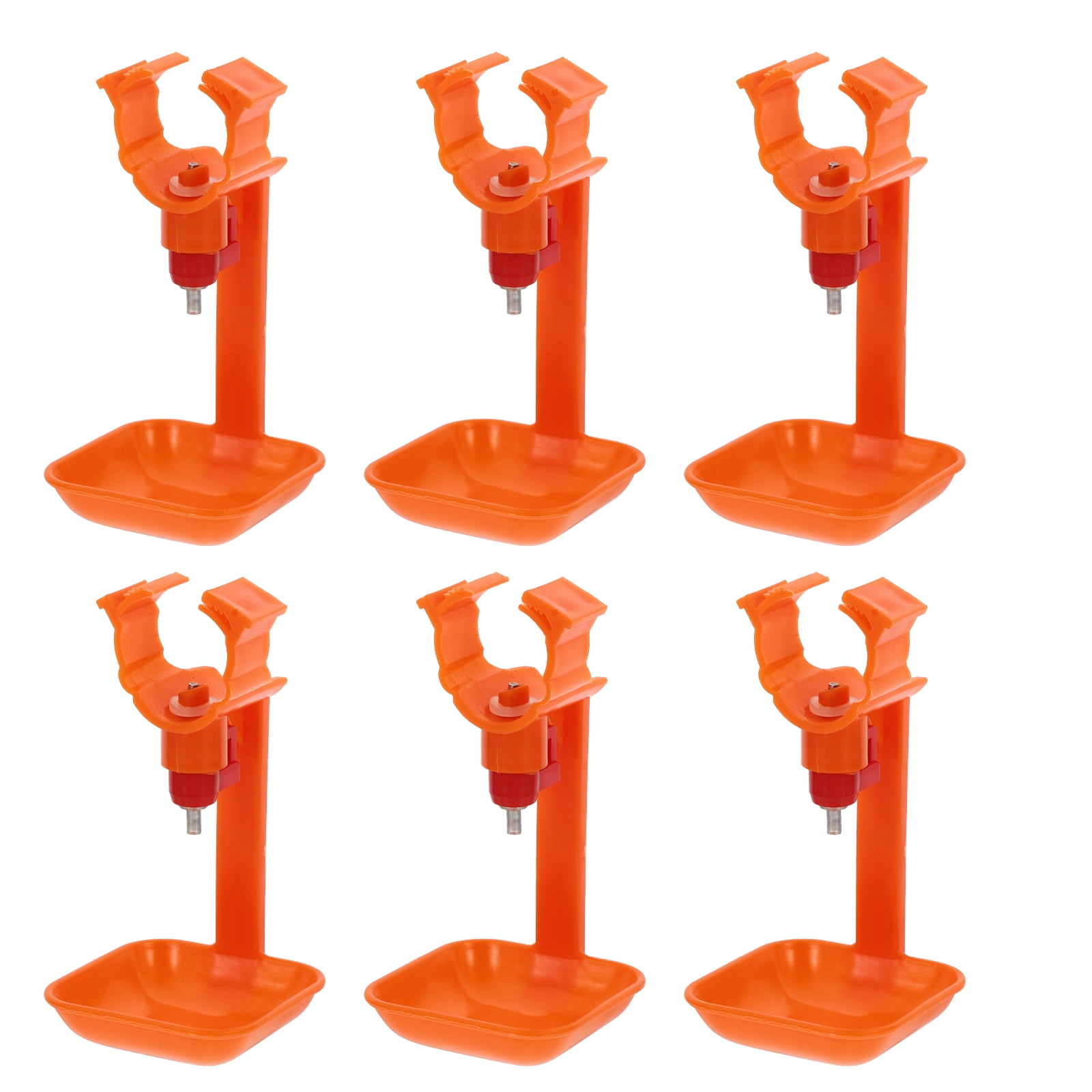 6 PCS Farming Drinking Bowl Chick Water Dispenser Small Plastic ...