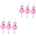 6 PCS Flamingo Bath Ball mesh Bath Sponge Cute Bath Sponge for Kids ...