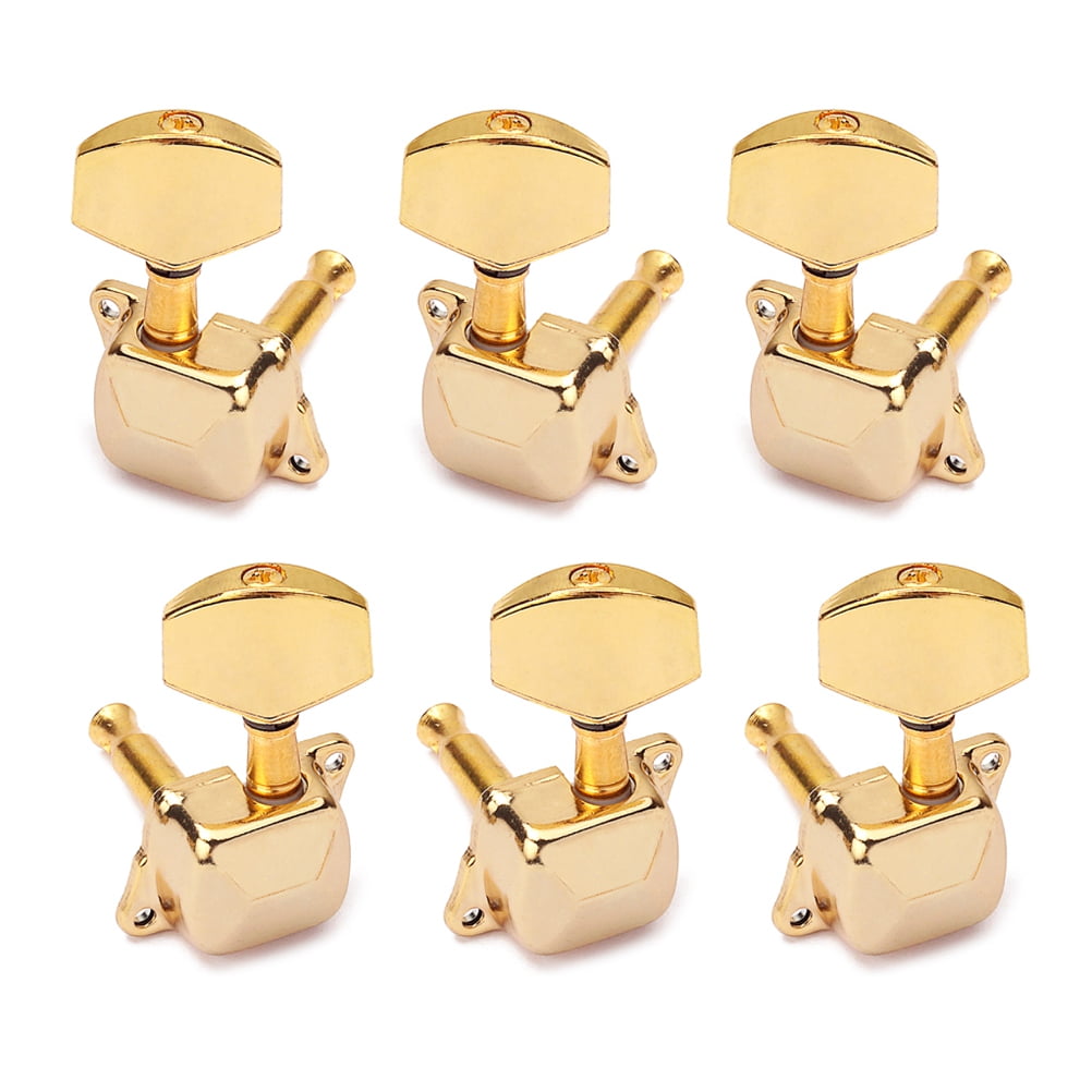 6 PCS Guitar Tuning Keys Semi-closed Tuners Acoustic Classical Ballad ...
