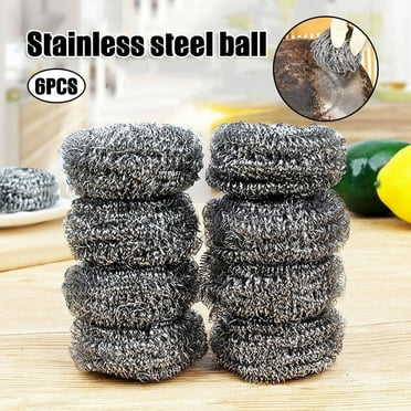CHORE BOY 2 Count Stainless Steel Scrubbers - Walmart.com