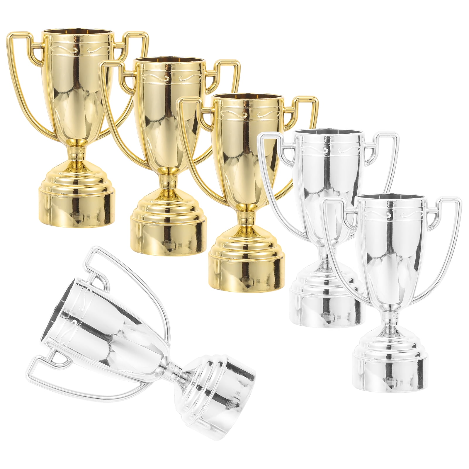 6 PCS Kids Trophy Model Award Toy Cars Toys Child Student Khaki ...