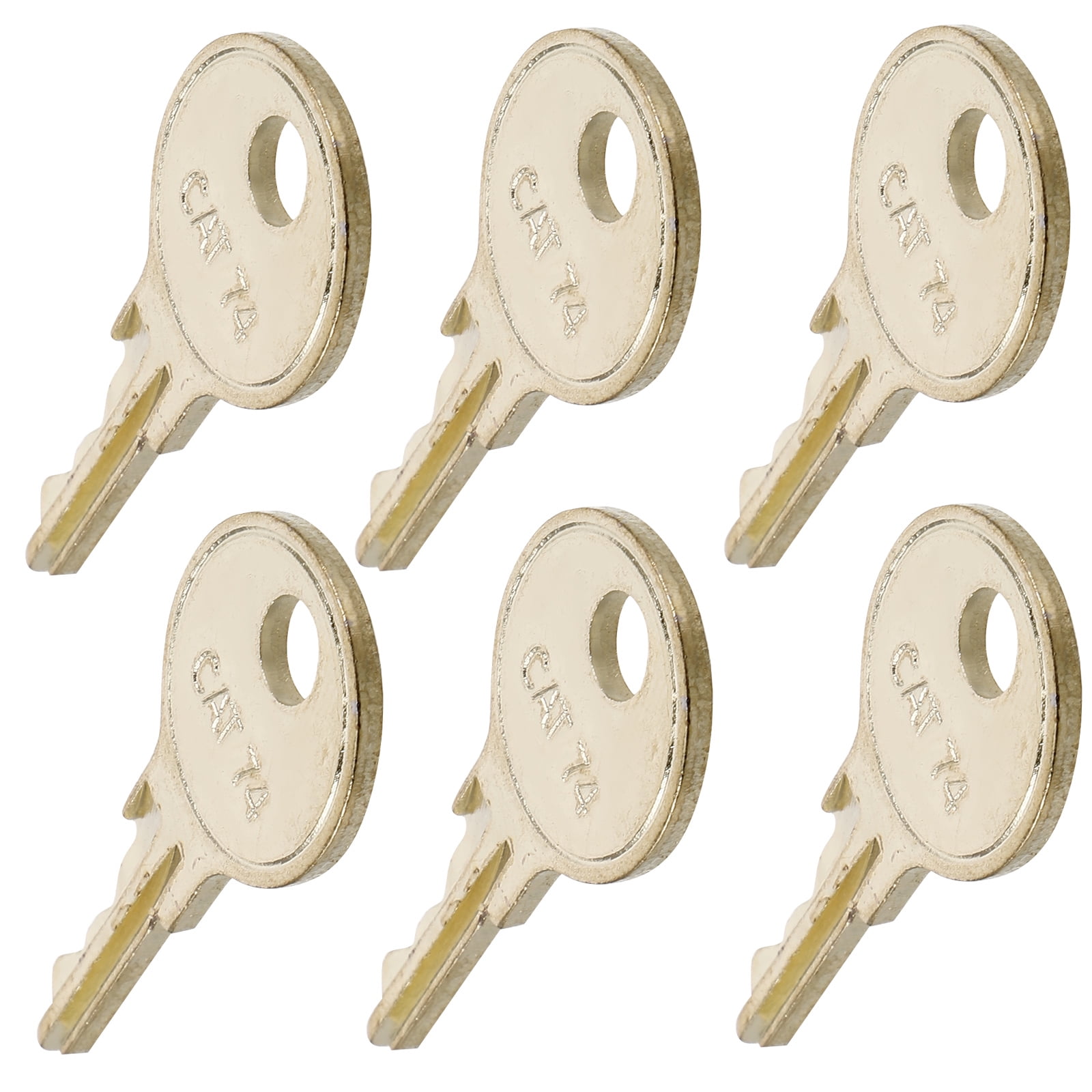 6 PCS Paper Towel Dispenser Key Self Closing Door Hinge Cabinet Golden ...